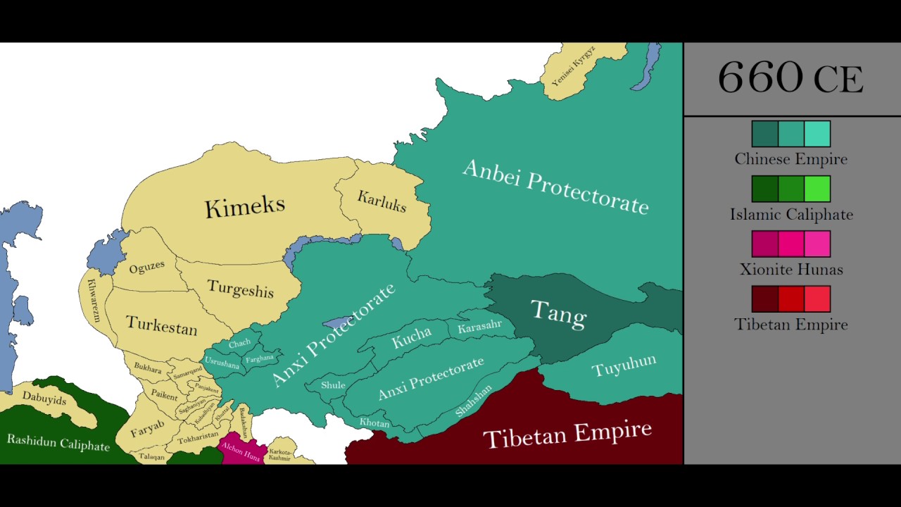 The history of Central Asia: Every year