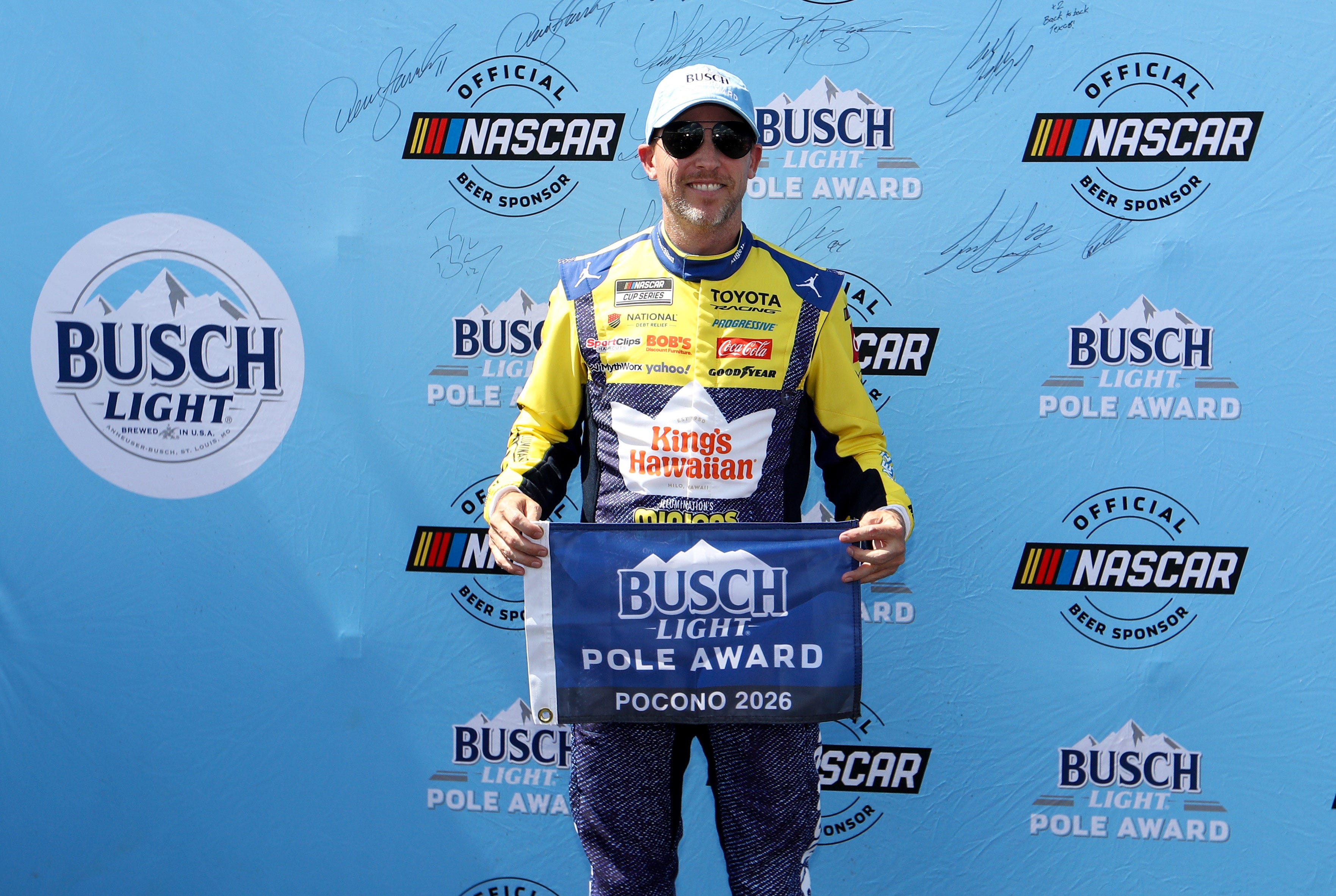 NASCAR starting lineup for Cup Series race at Pocono in June 2026