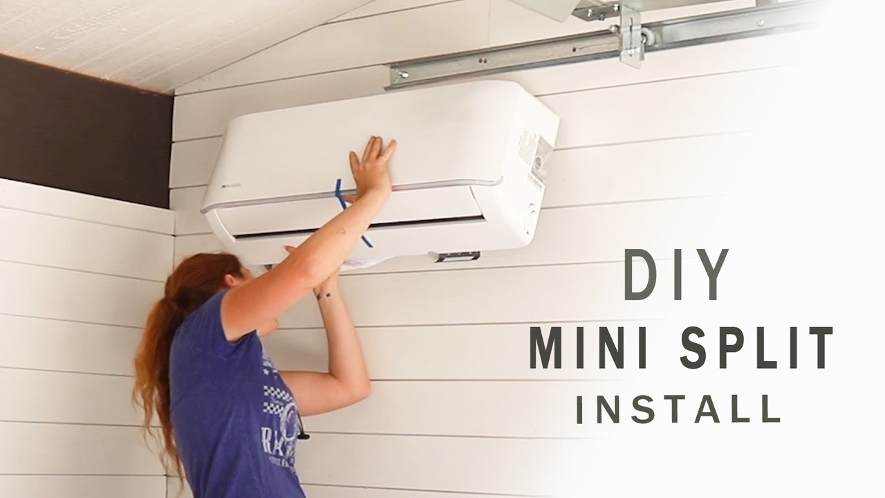 How to install a DIY mini split system (MrCool)