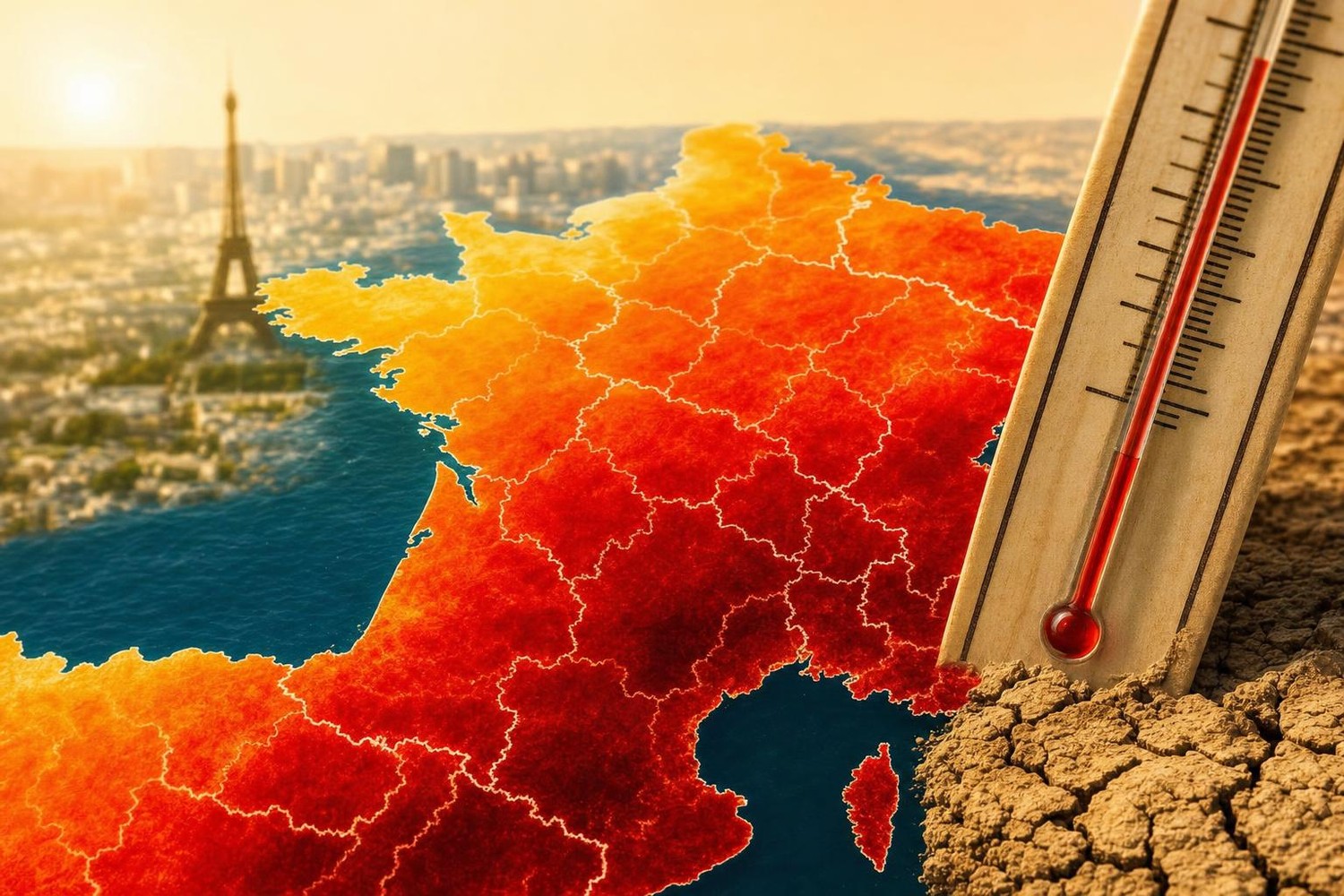 Canicule à 42 °C en France cette semaine : voici la liste des régions ...