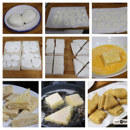 Mozzarella in carrozza, la popular receta italiana de aperitivo que ...