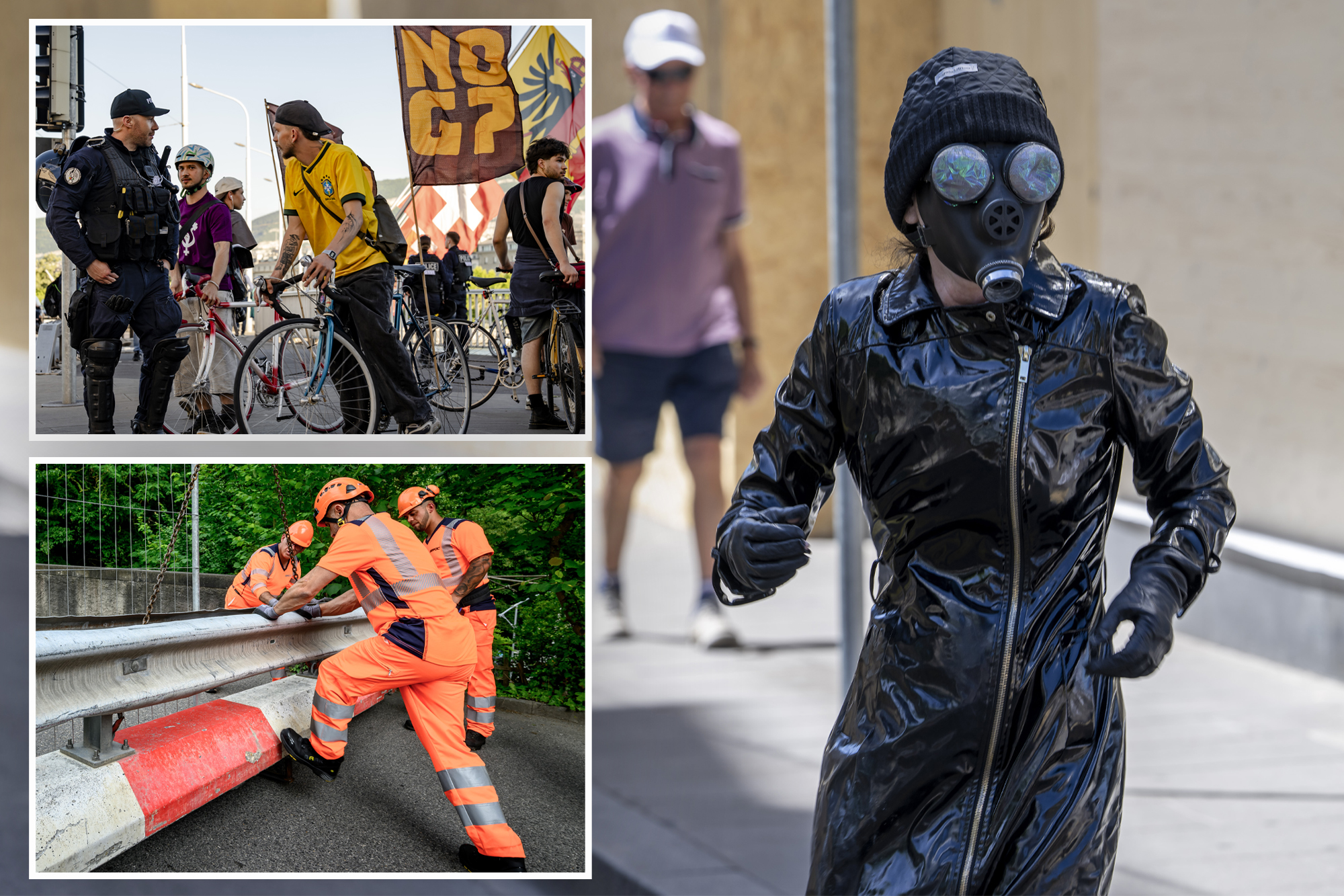 50K G7 protesters shut down major city ahead of Trump visit to French ...