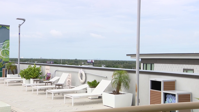 Rooftop restaurant offers modern menu along with breathtaking views of ...