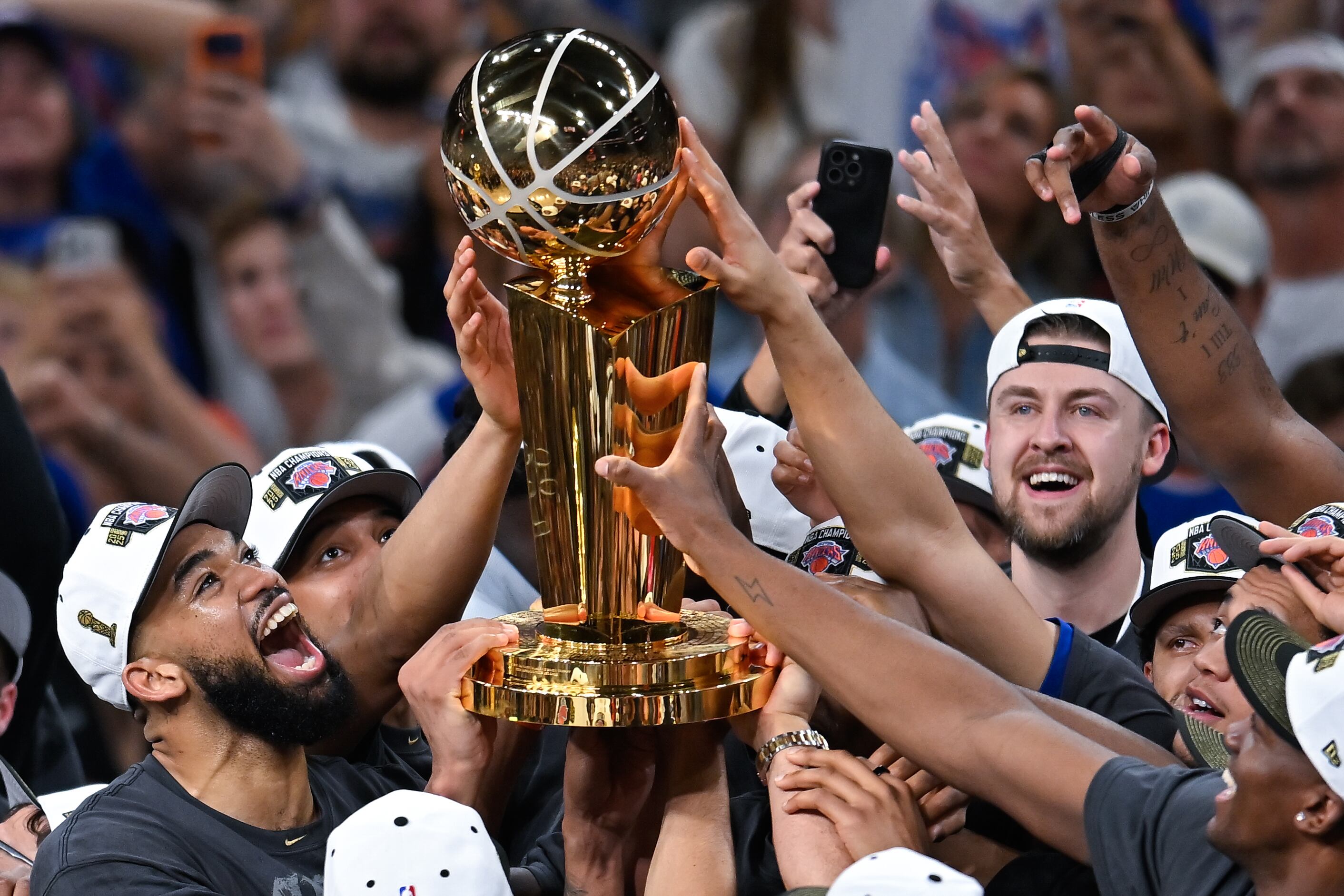KAT is a world champion: Kentucky standout Karl-Anthony Towns wins NBA ...