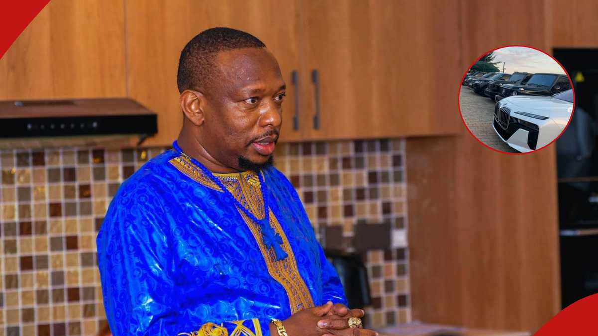 Mike Sonko's KSh 150m luxury car collection during daughter's wedding ...