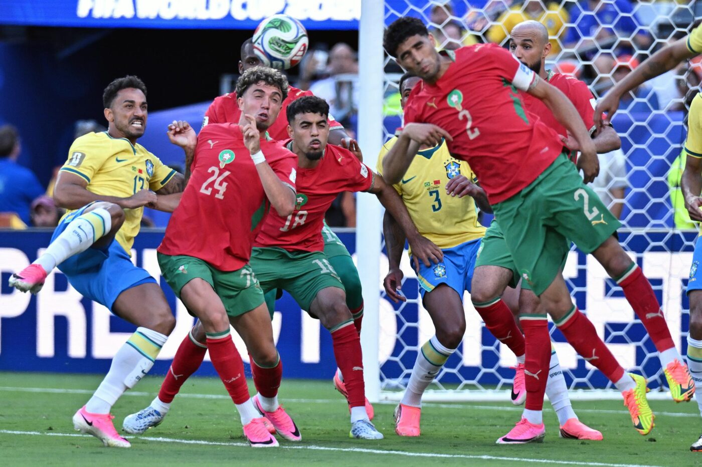 Face au Brésil, le Maroc a joué avec onze joueurs nés à l'étranger