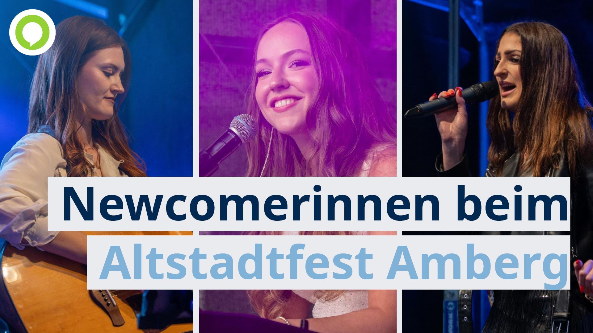 Newcomerinnen begeistern beim Altstadtfest Amberg