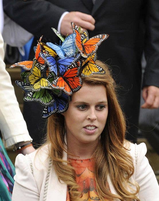 Princess Beatrice's royal wedding insect headpiece that divided the nation