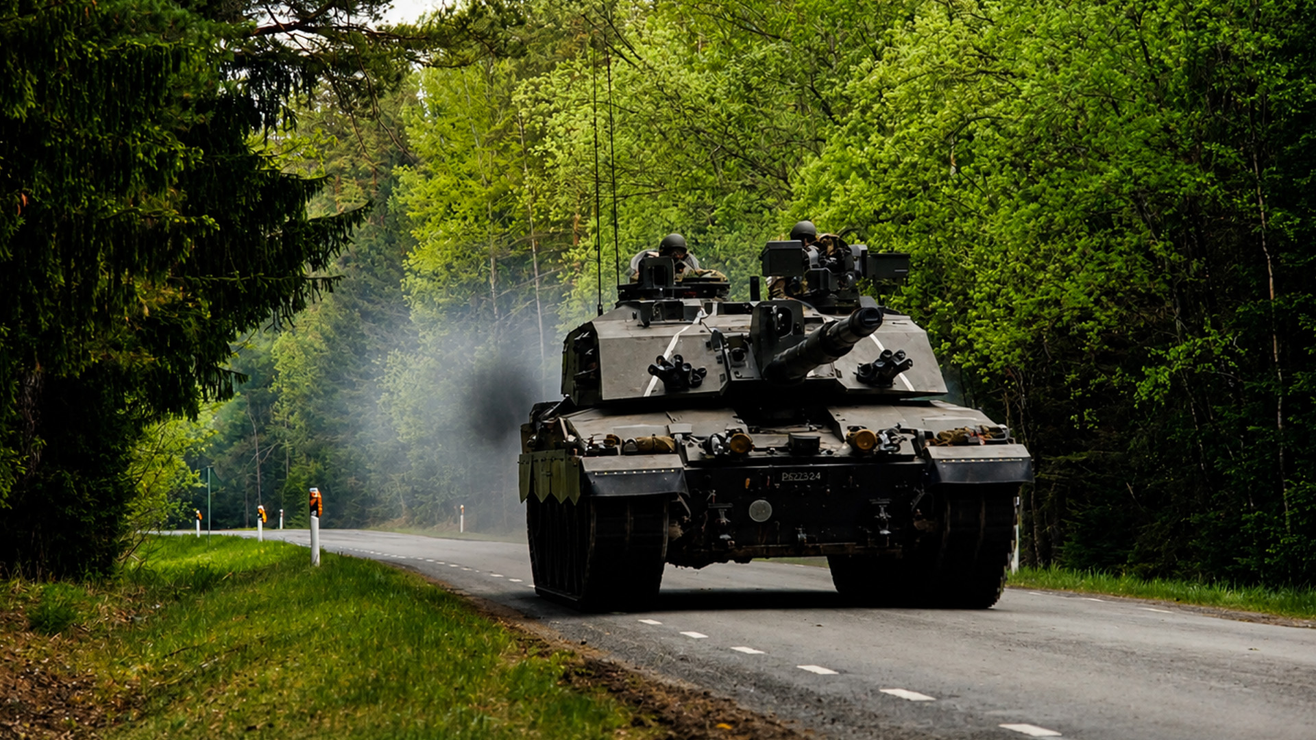 British troops launch hand held drone in NATO drill