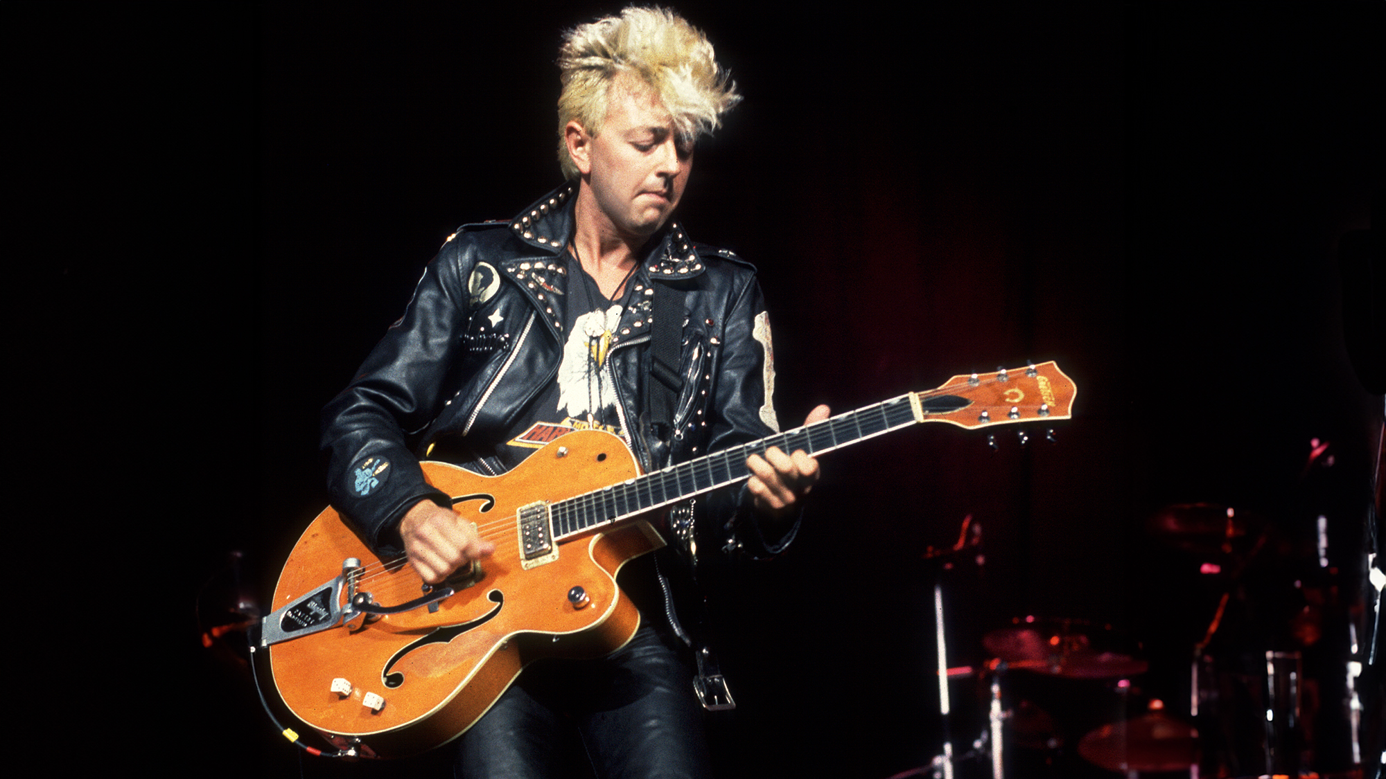 Oh my god — I ruined my guitar! Brian Setzer on the night a stage stunt ...