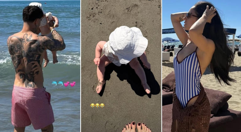 Giulia De Lellis, la prima estate da mamma: il weekend a Forte dei ...