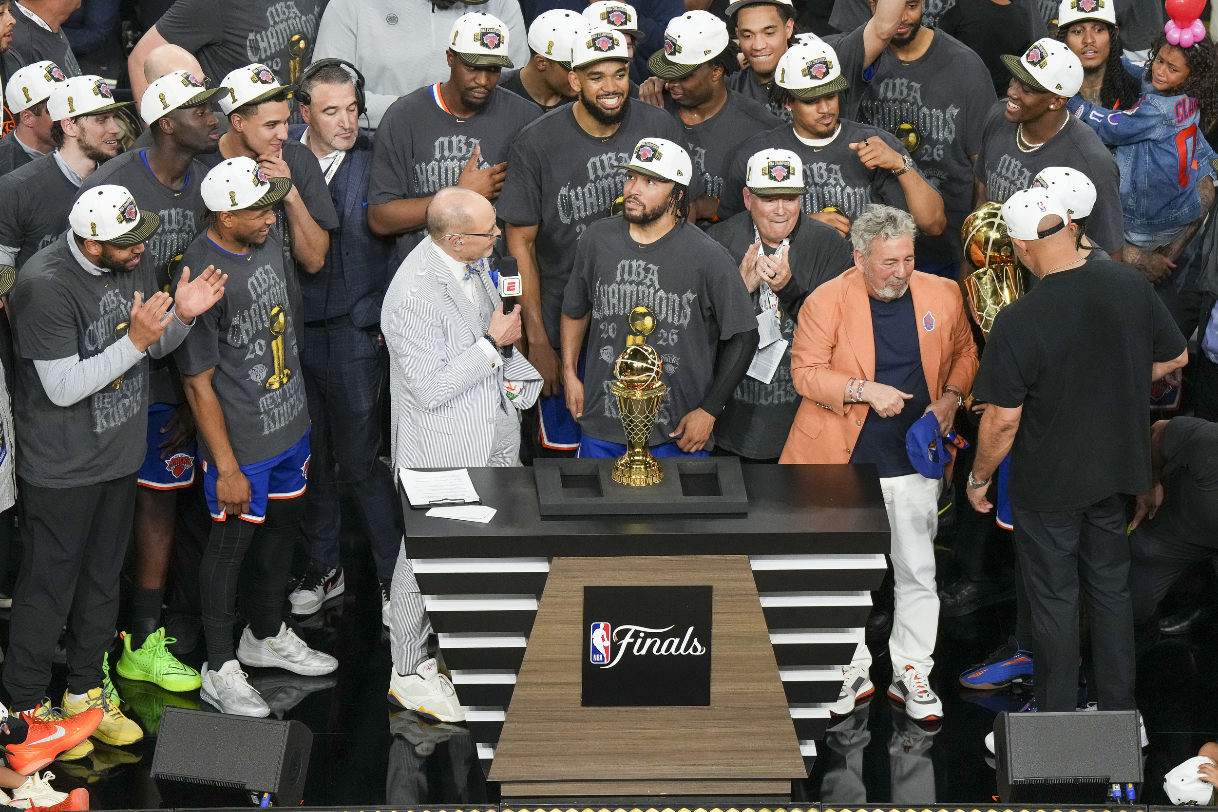Nova Knicks make basketball history with NBA title