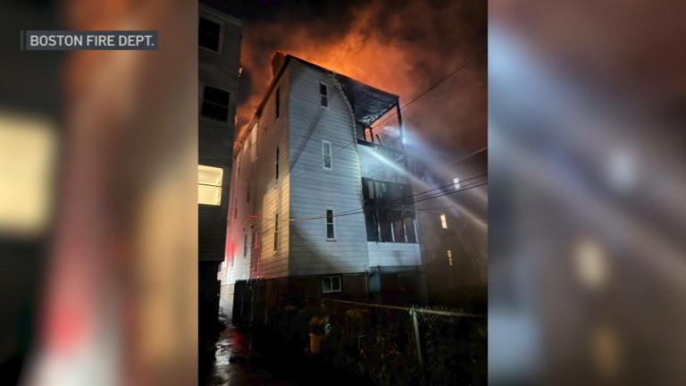 Firefighter hurt in fire at South Boston triple-decker that spread to ...