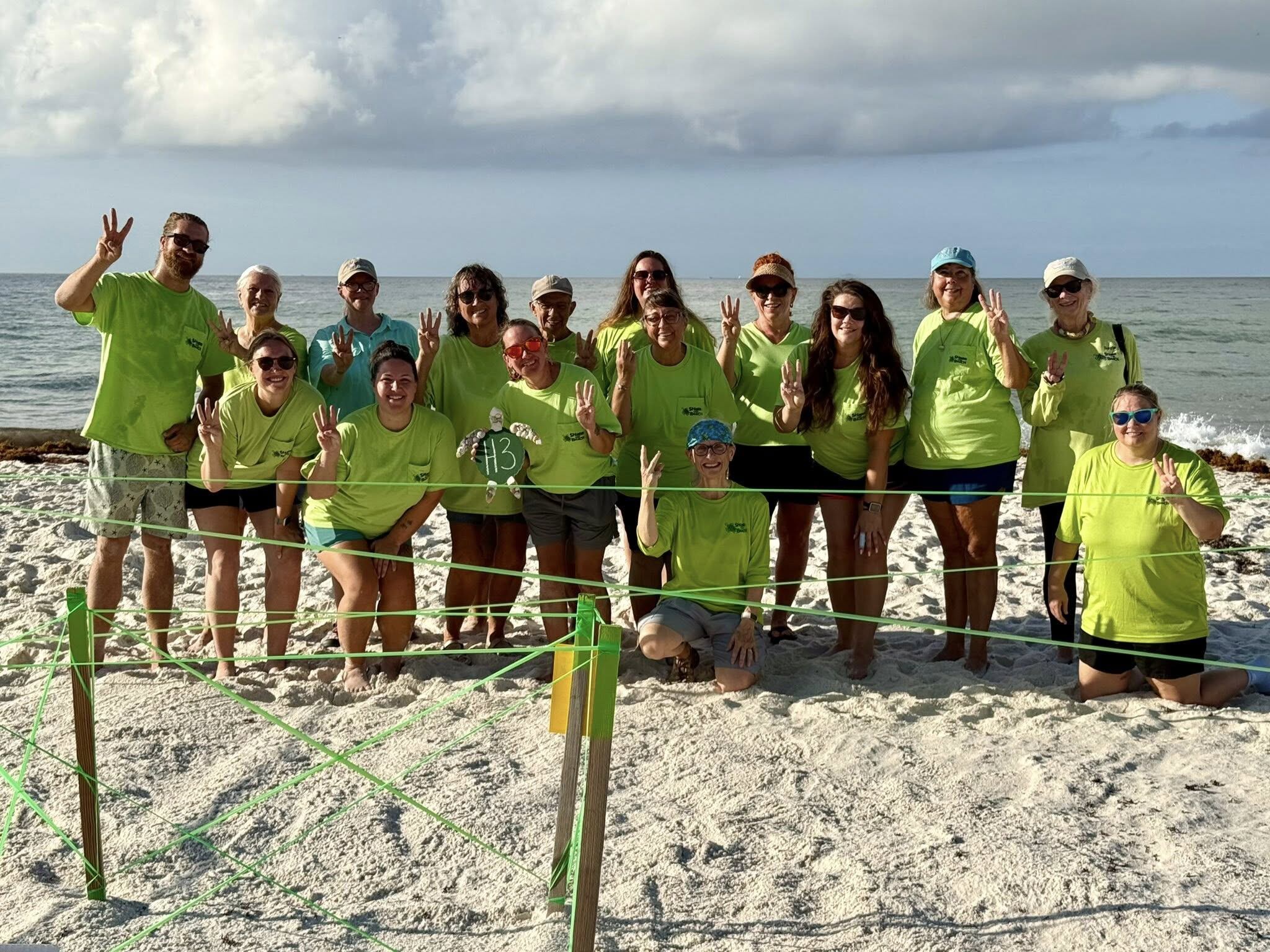 Share the Beach Orange Beach team documents third sea turtle loggerhead ...