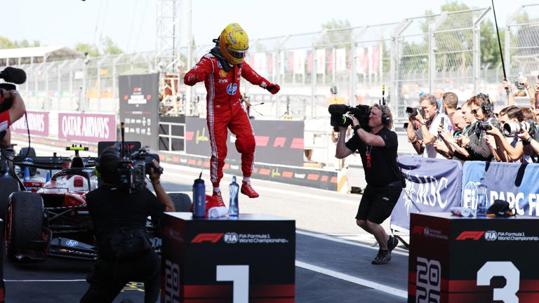 F1 2026: Lewis Hamilton ends Ferrari wait, storms to Barcelona GP win