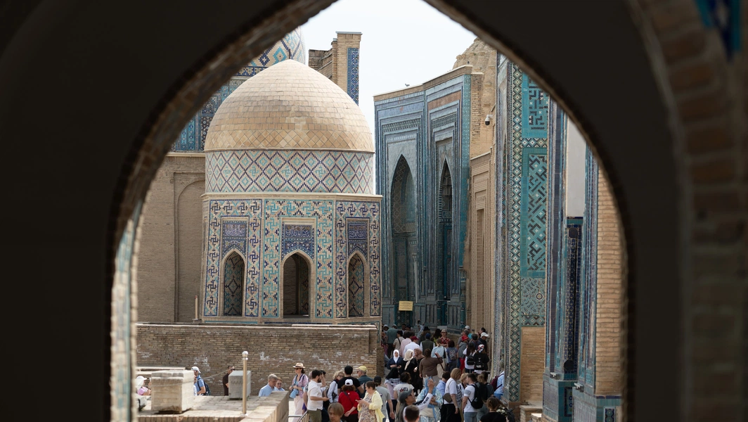 Yurt camping near Samarkand offers Silk Road charm