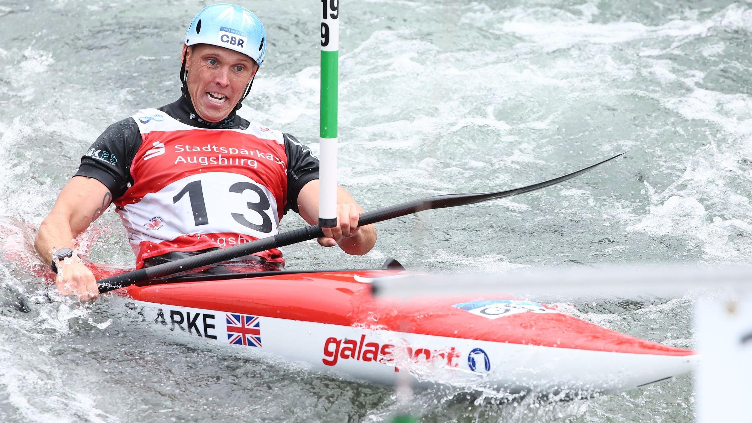 GB's Clarke wins World Cup gold in kayak cross