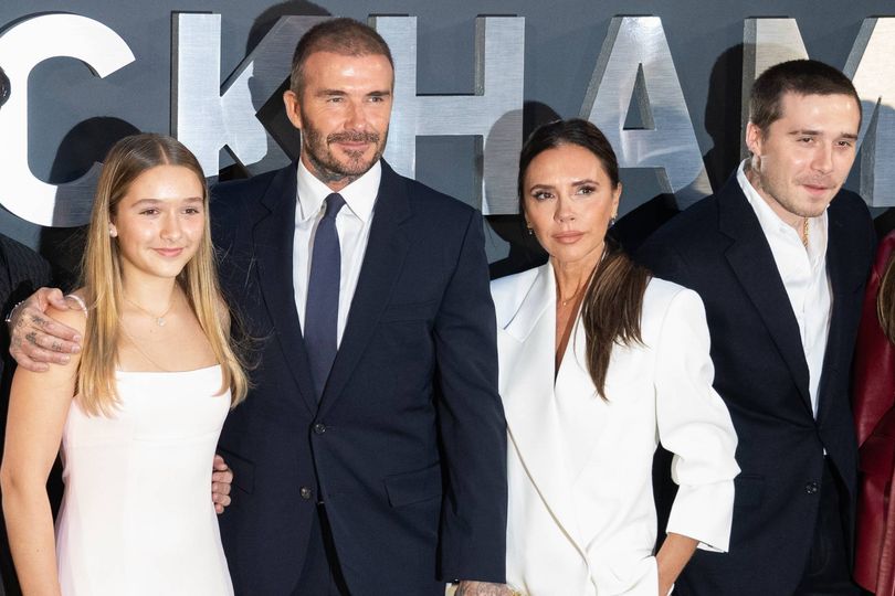 Brooklyn Beckham statement claims sister Harper's visit to his home was ...