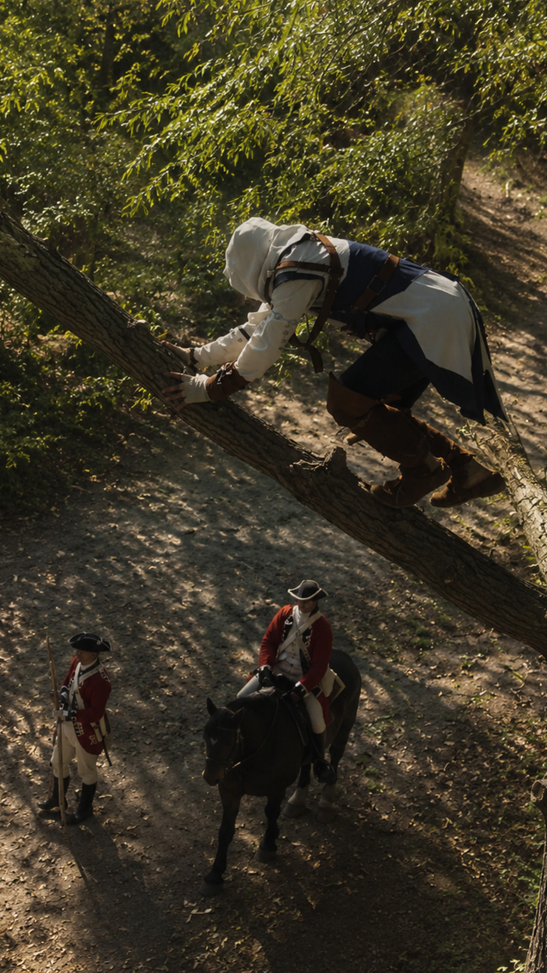 The parkour techniques behind this game inspired scene