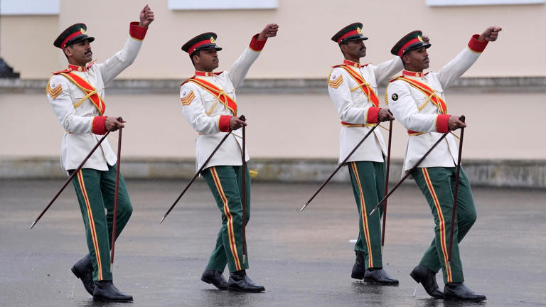 Soldiers compete at global precision drill contest