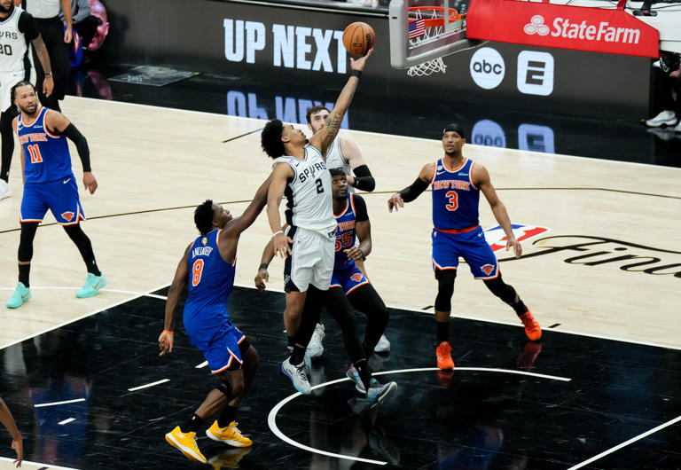 Highlights: Spurs make valiant effort behind Harper and Wembanyama in ...