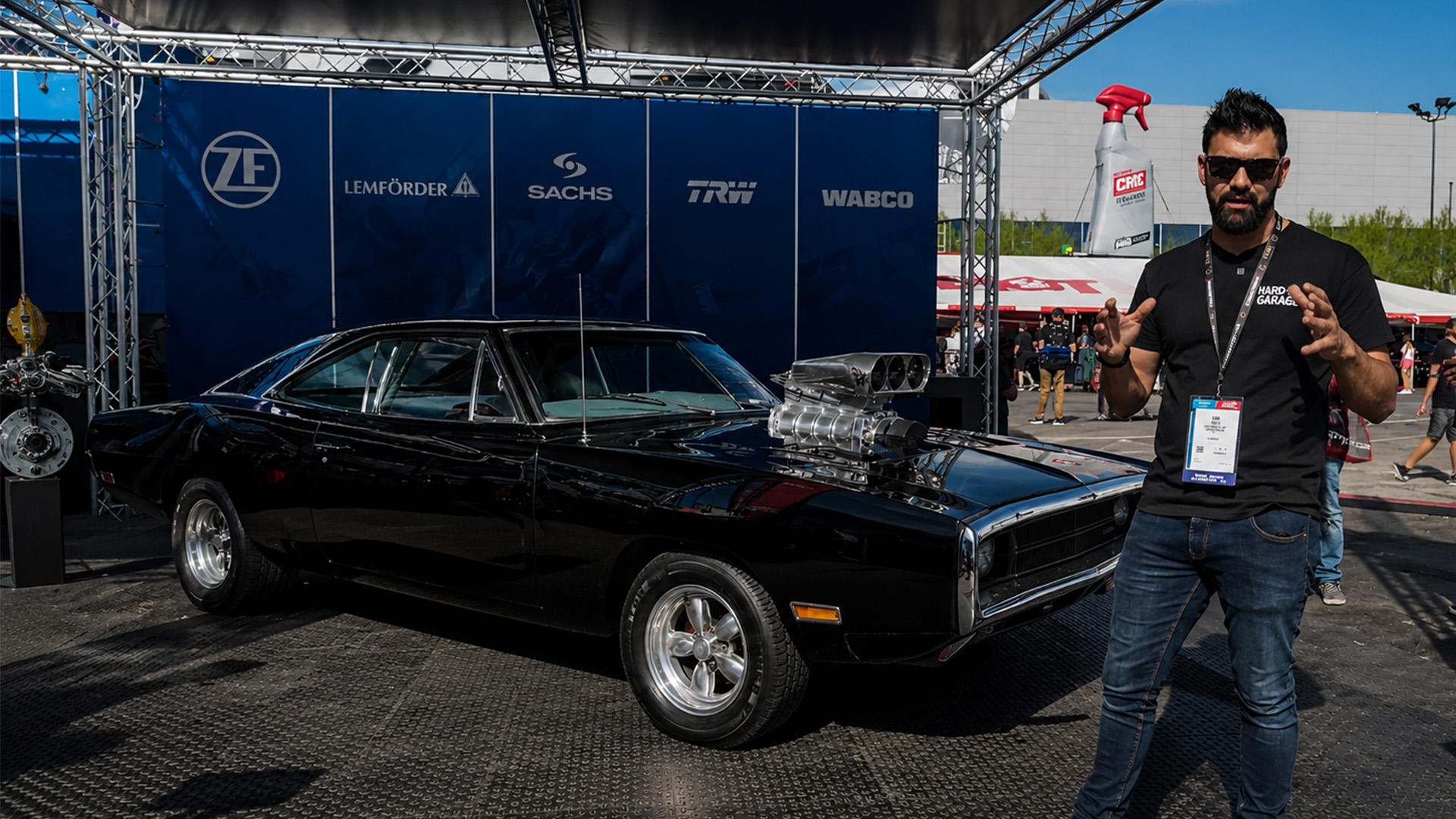 A custom Dodge Charger becomes a SEMA highlight