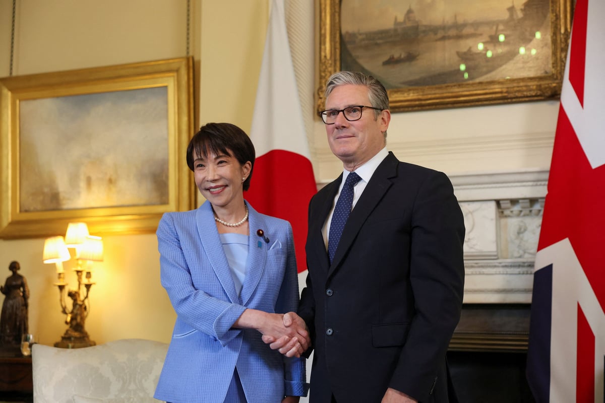 UK and Japan building 'new era of cooperation', says Starmer