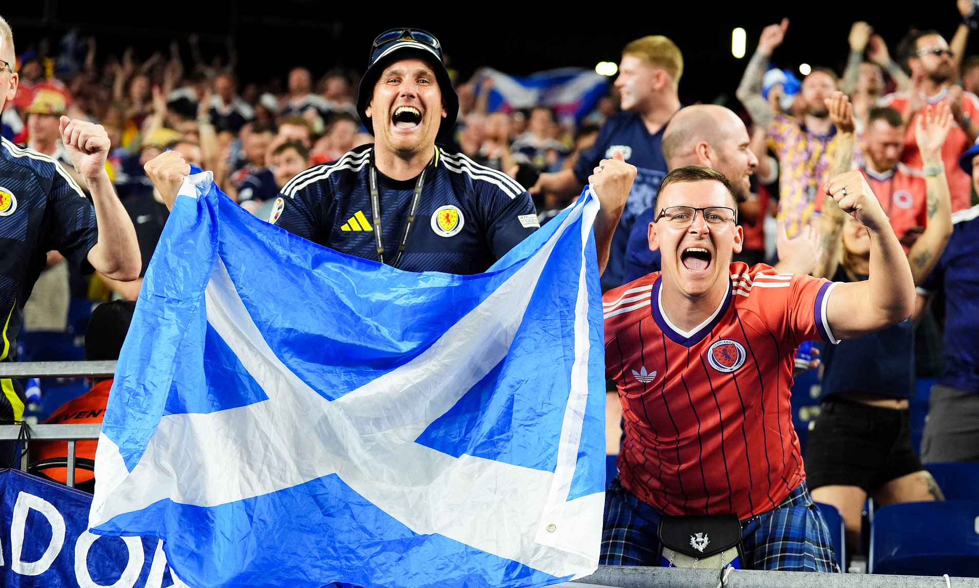 Ecstatic Scots party into the small hours in Boston after ending 36 ...