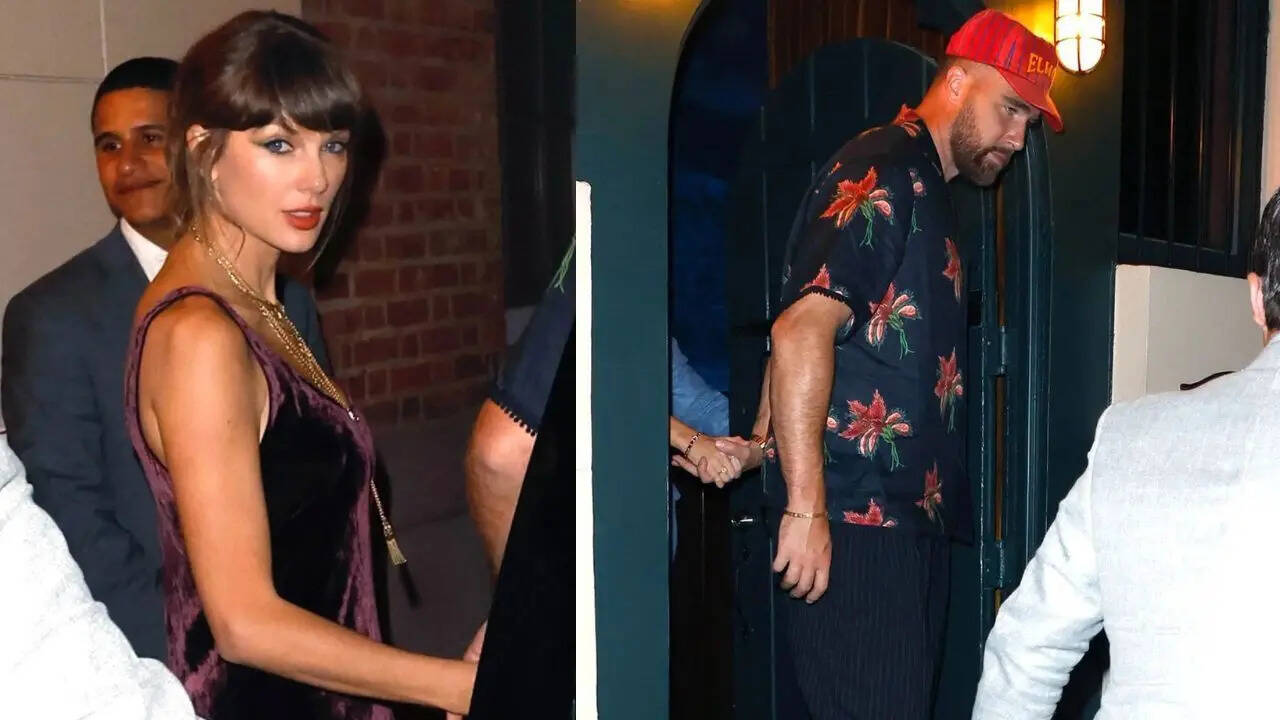 Taylor Swift and Travis Kelce's NYC date night included a Broadway show ...