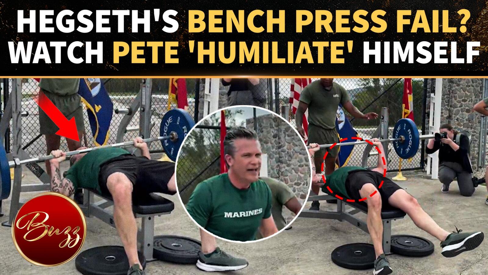 Pete Hegseth's PT session turns into internet roast after 'embarrassing ...