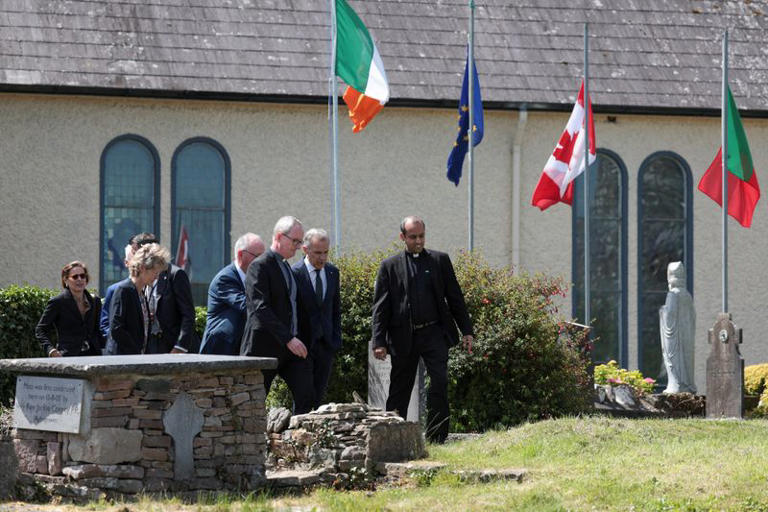 Canadian Prime Minister Carney visits grandparents' Irish village on ...