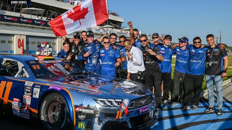 L’« Eurotrip » NASCAR de Raphaël Lessard déjà sur la bonne voie