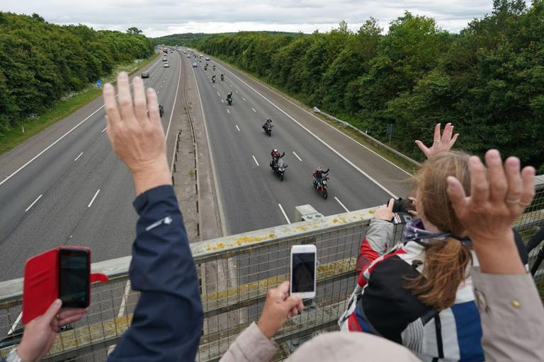 Dave Day 2026 timings and route as huge M6 bike convoy heads through ...