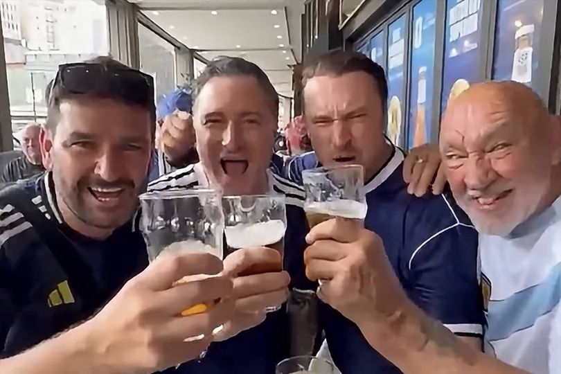 Tartan Army drain plane dry in 15 minutes on flight to Boston for World Cup