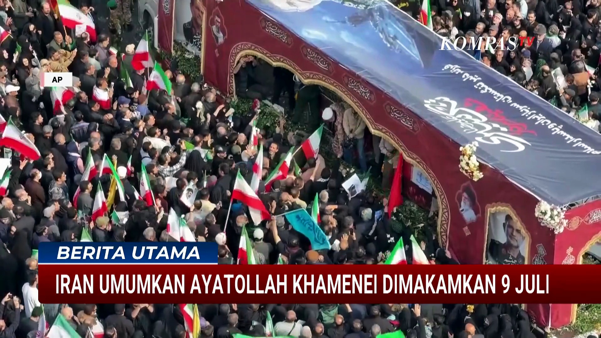 Prosesi Pemakaman Pemimpin Iran Ayatollah Ali Khamenei Digelar Juli di ...