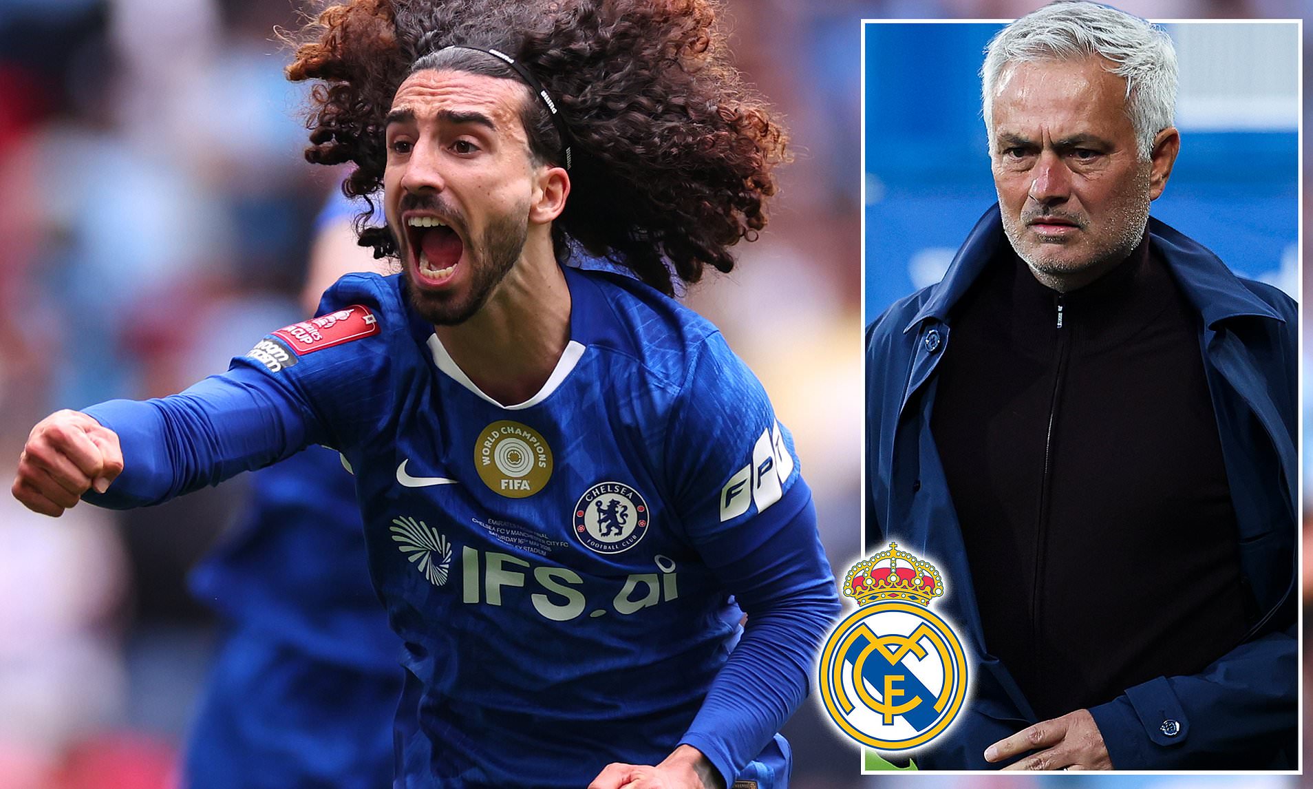 Fernandez appears to back Cucurella's £52m move to Real Madrid with ...