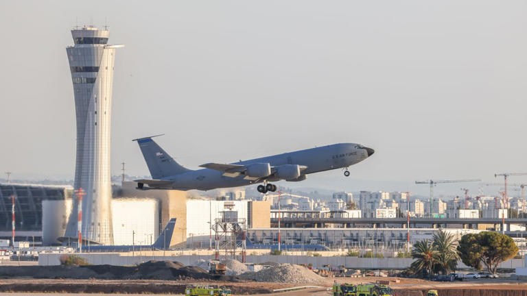 US refueling aircraft to be moved from Ben-Gurion amid flight ...
