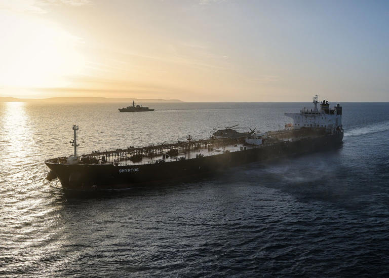 British forces intercept Russian shadow fleet vessel in Channel