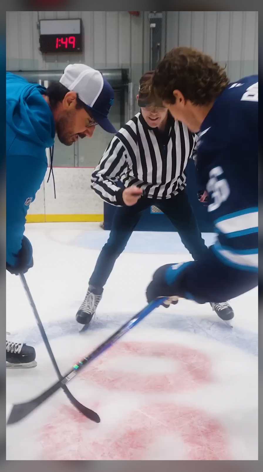 Can an average player beat an NHL faceoff specialist?