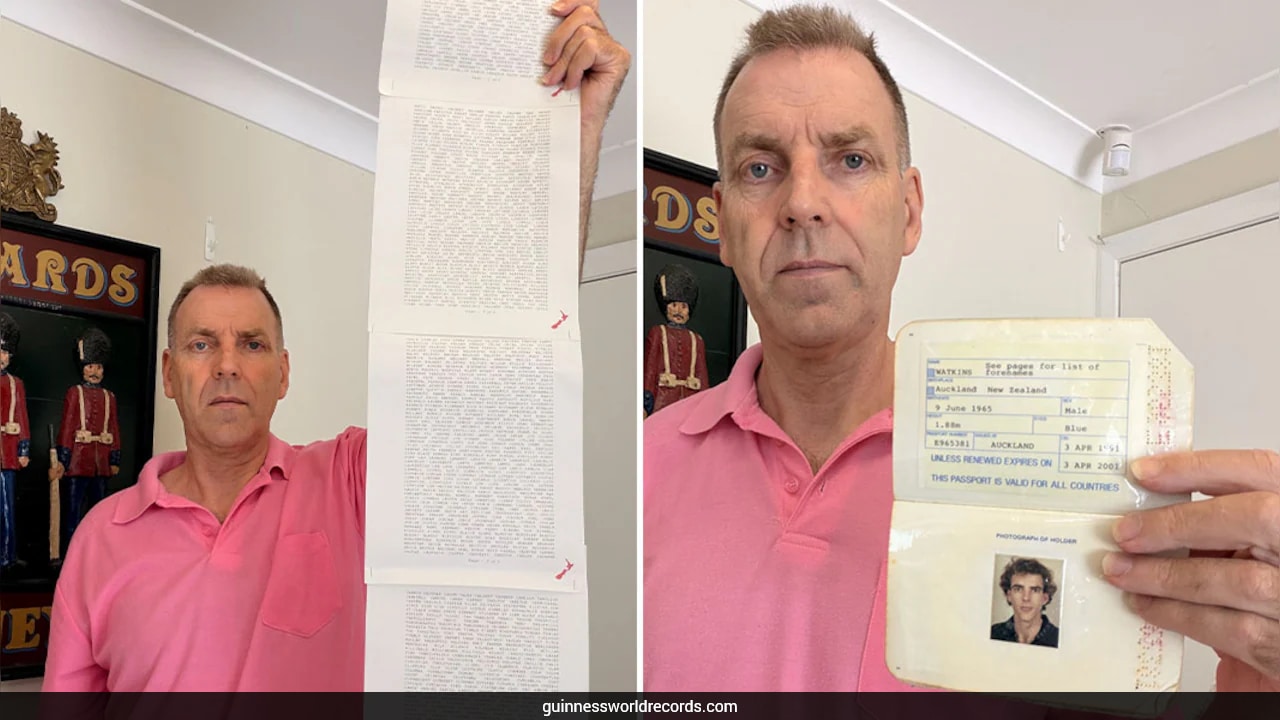 He has 2,253 names, why this man's wedding ceremony took an extra 20 ...