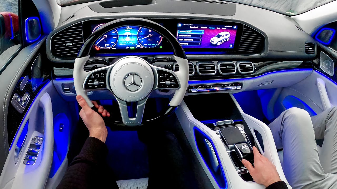 Driving the Mercedes-Maybach GLS 600 luxury SUV