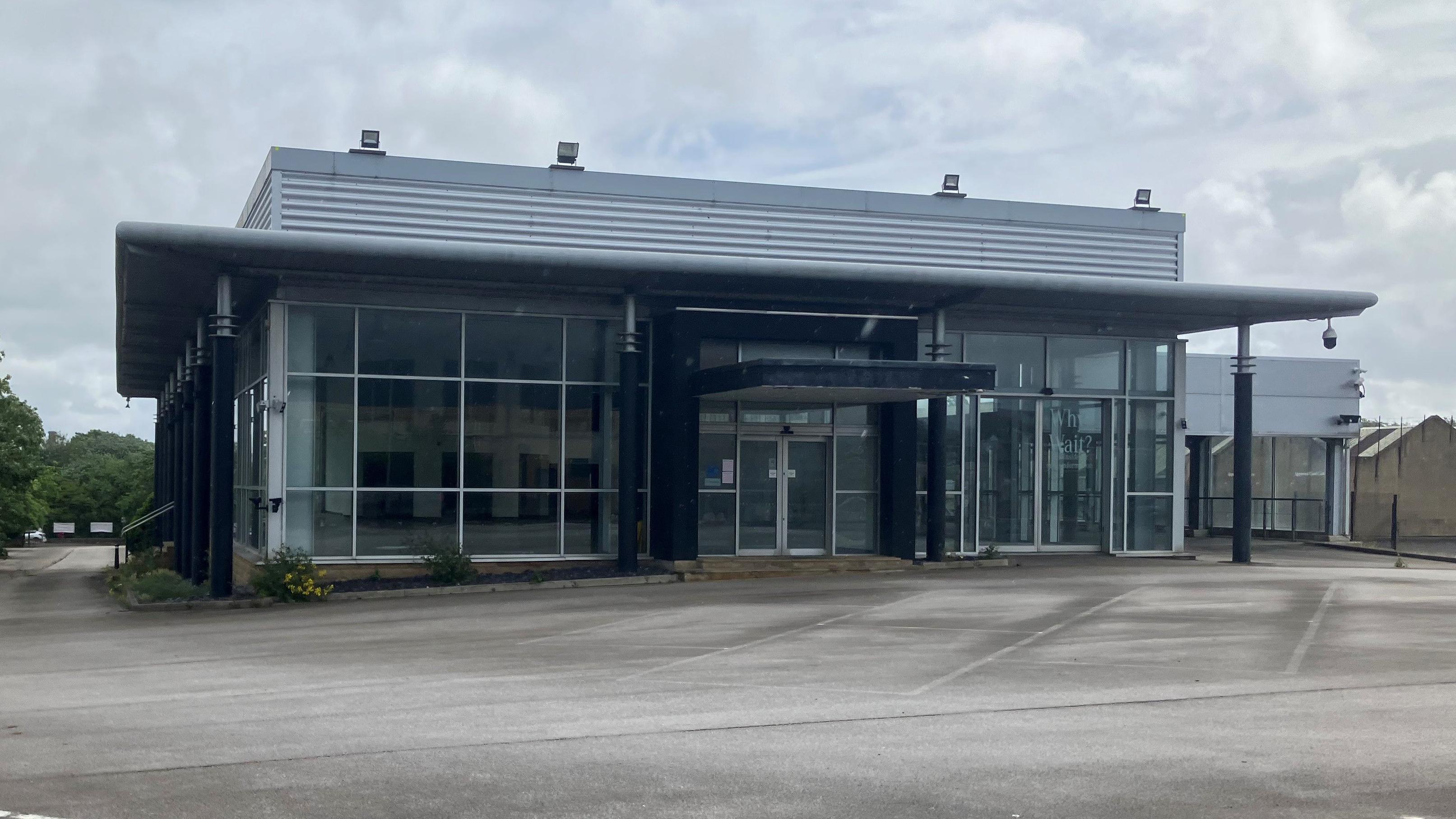 Filling station plan for former car dealership