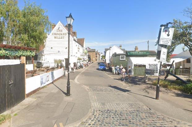 Man 'thrown over wall' and injured in fight near Old Leigh pub