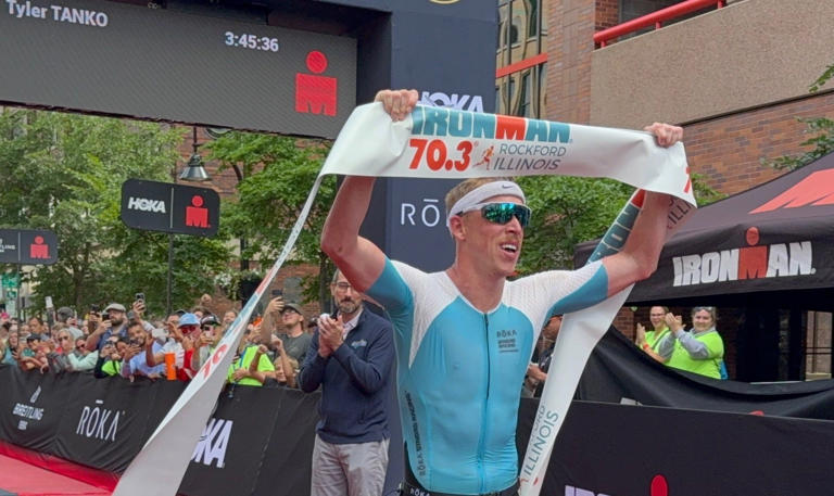Live blog: Winners cross finish line of IRONMAN 70.3 Rockford