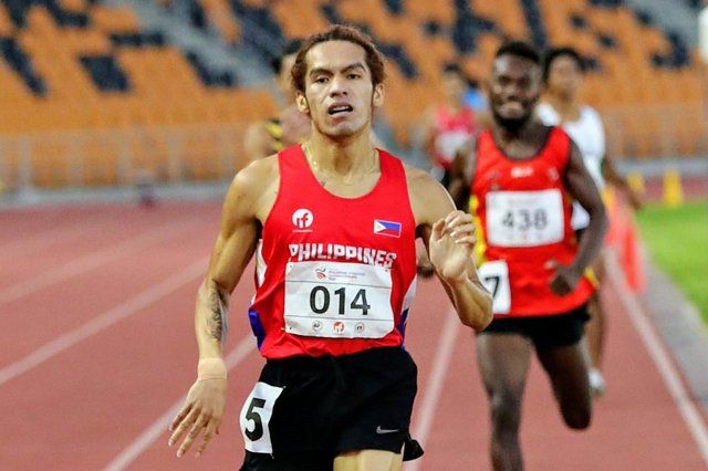 Loraña narrowly misses new nat'l record in ruling men's 800-m