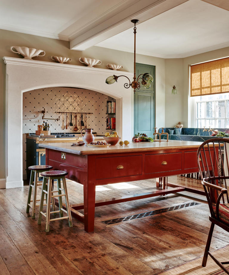 How a traditional kitchen was transformed into a warm, welcoming, and ...