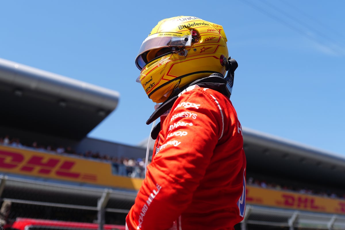 Hamilton claims glorious first Ferrari victory in Barcelona - latest