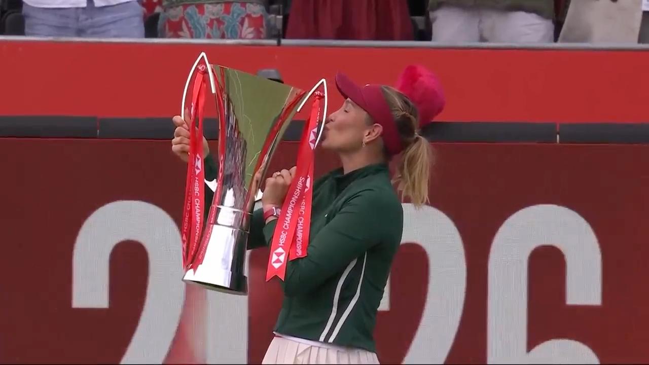 Vekic wins Queens with victory over Raducanu