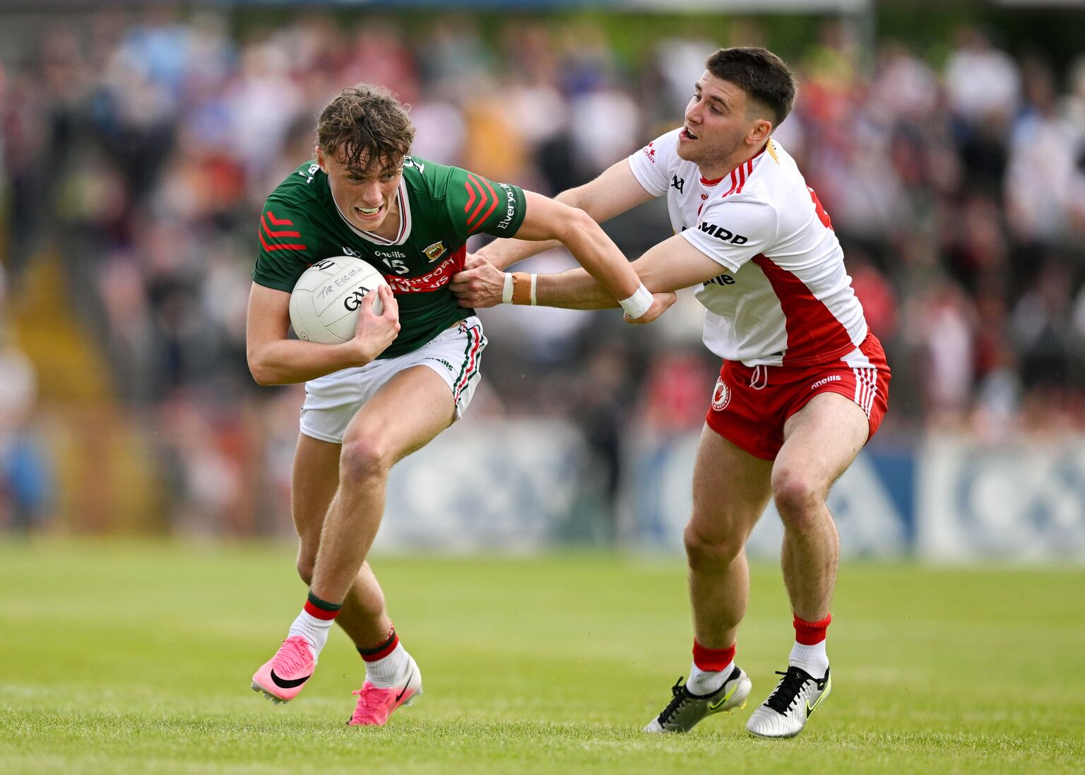Tyrone 0-22 Mayo 1-18: Niall Morgan’s late heroics sends Tyrone into ...