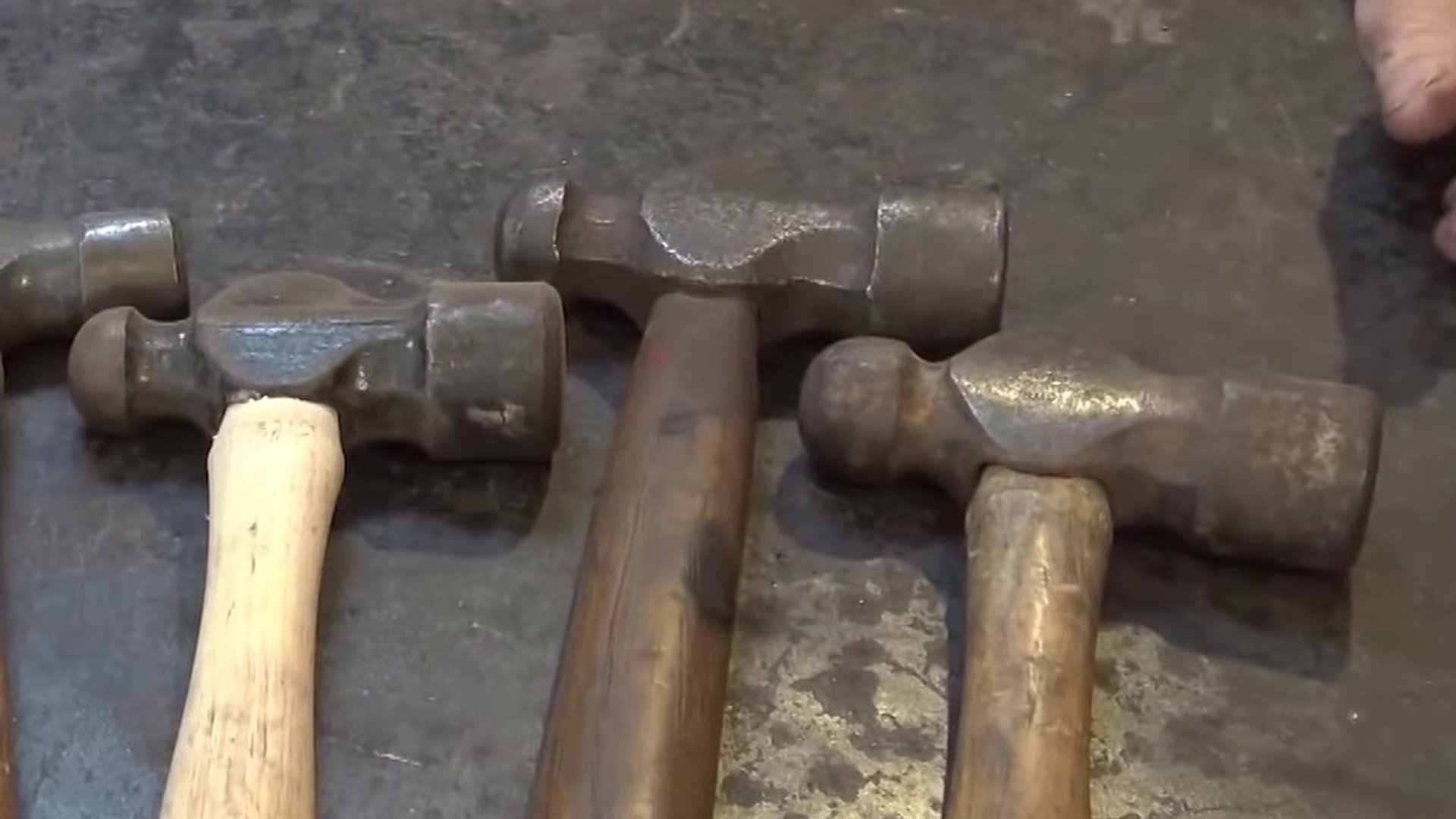Using a ball-peen hammer correctly